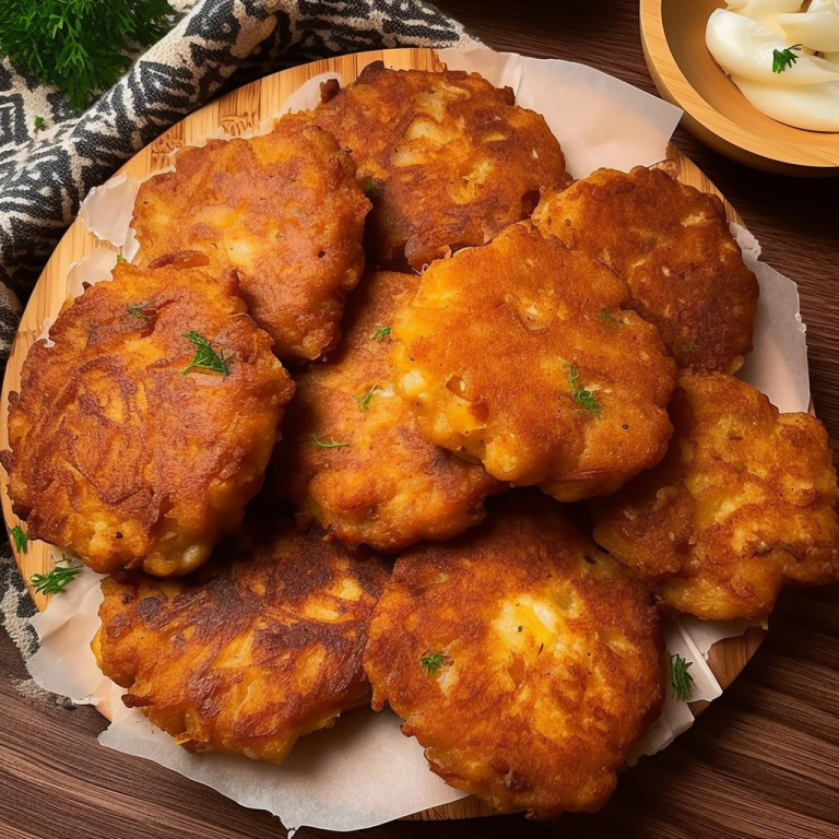 Homemade Crispy Chicken Fritters - Appetizers - JeVibe Recipes