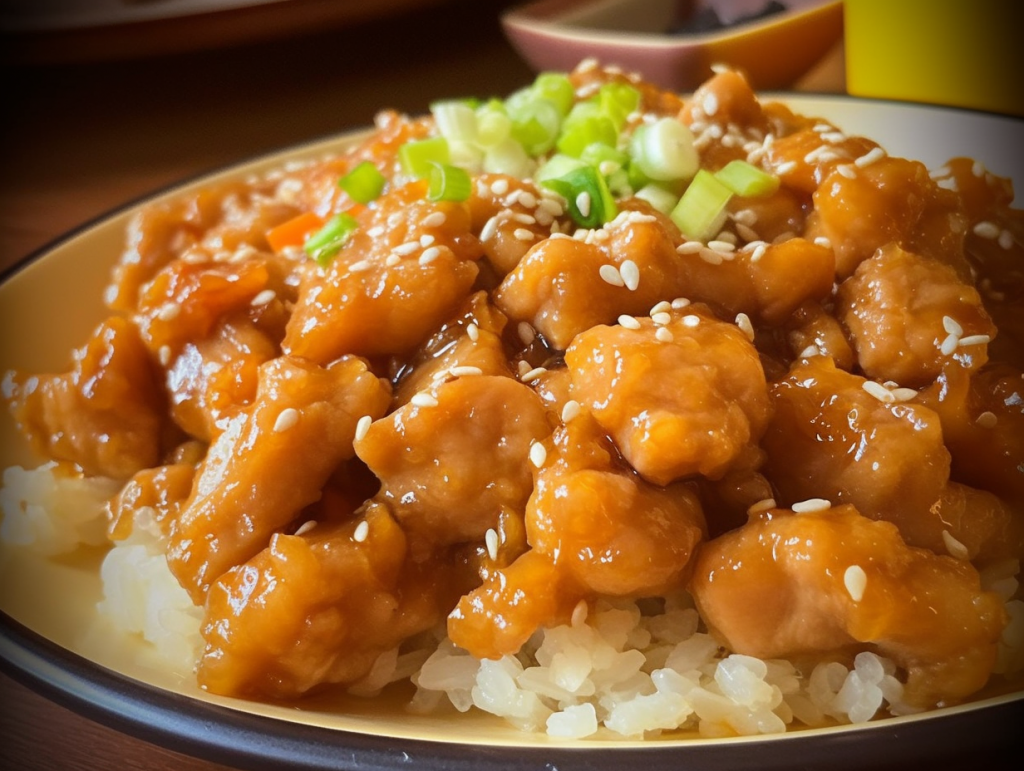 Ground Orange Chicken - Mains - JeVibe Recipes