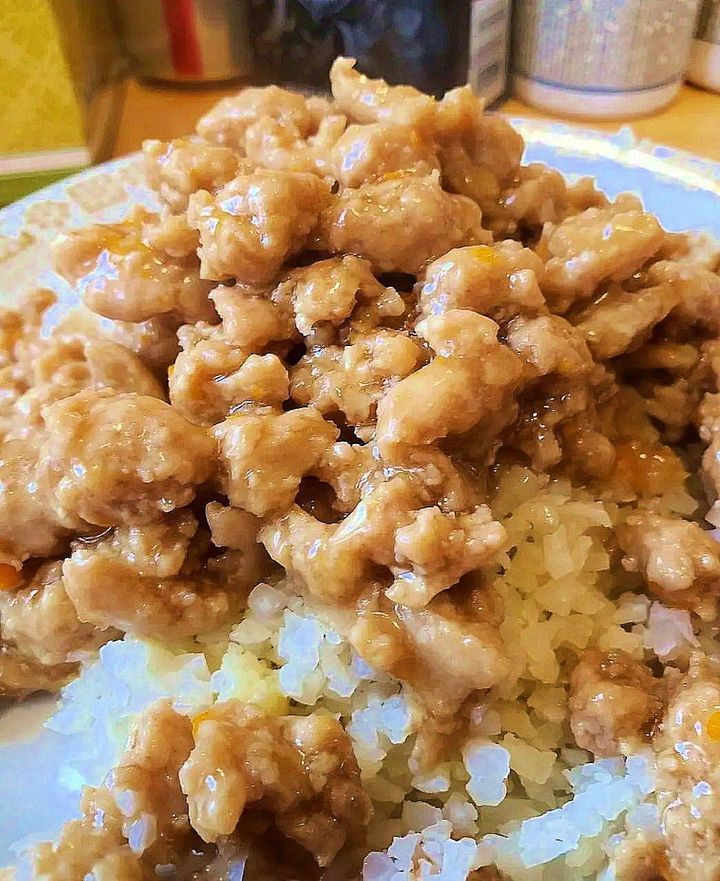 Ground Orange Chicken - Mains - JeVibe Recipes