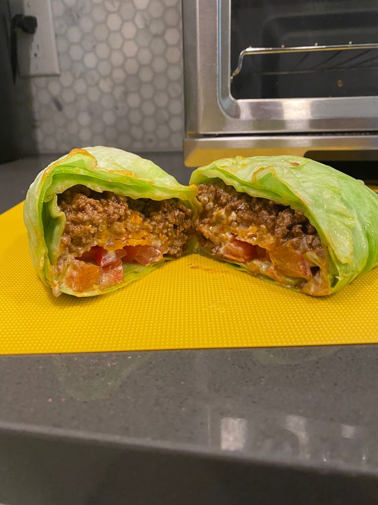 Keto Cabbage Crunchwraps - Mains JeVibe Recipes