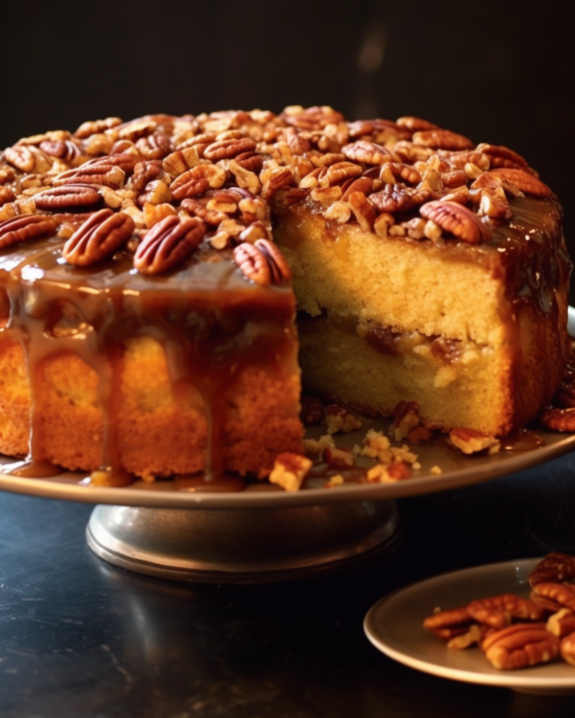 Georgia Pecan Cake - Sweet Southern Delight! - JeVibe Recipes