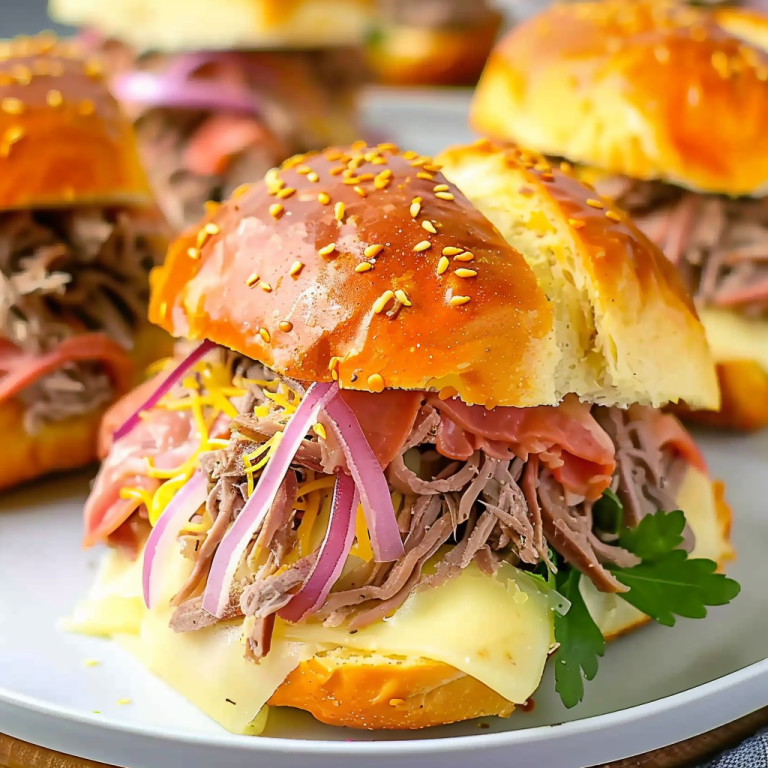 Party Roast Beef Sandwiches - Roast Beef Sliders for Entertaining
