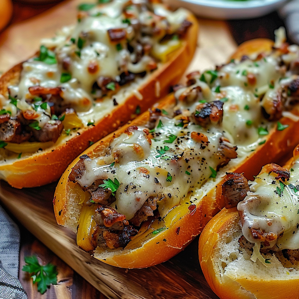 Philly Cheesesteak Garlic Bread: A Culinary Fusion Delight - JeVibe Recipes