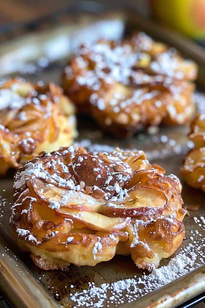 Baked Apple Fritters - A Healthier Dessert Option